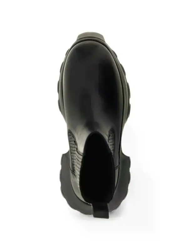 Rick Owens Tower Beatle Mega Tractor Ankle Boots