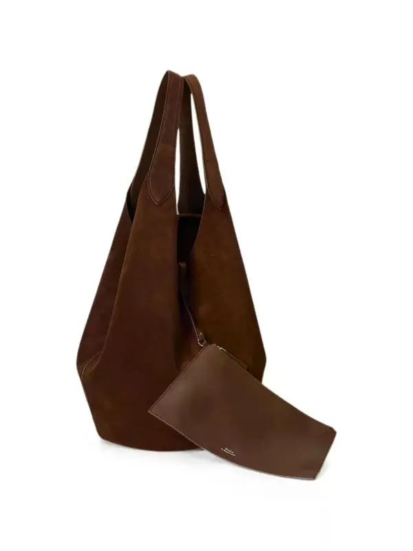 Polo Ralph Lauren Calf Suede Tote Bag