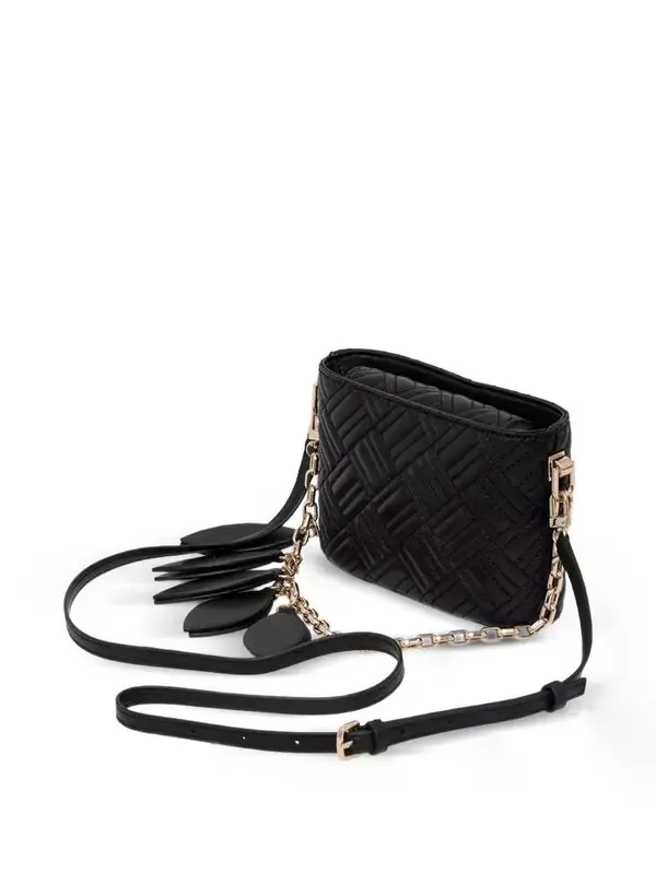 Guess Quilted Finish Shoulder Bag - Black