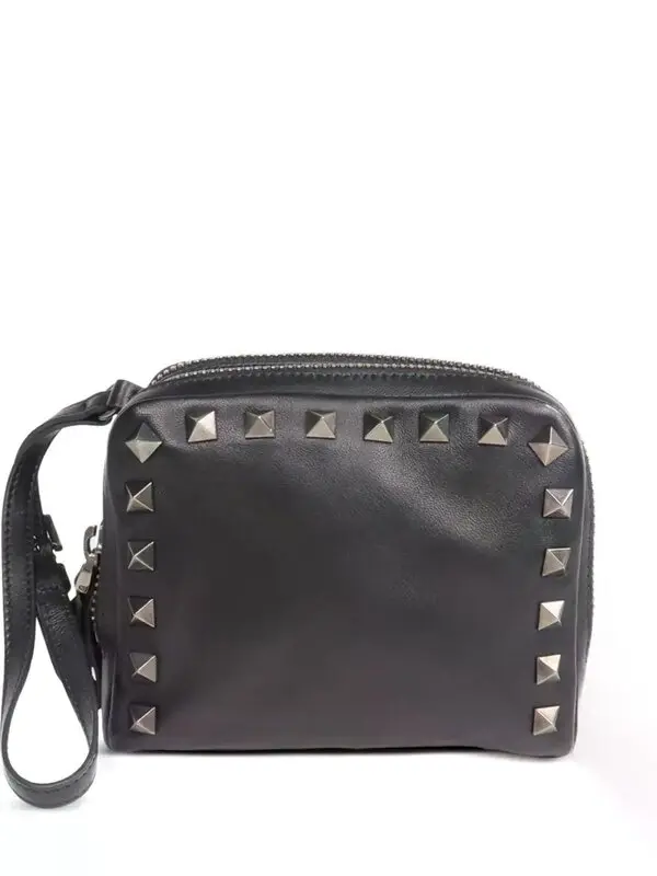 Valentino Garavani Rockstud Clutch Bag - Black