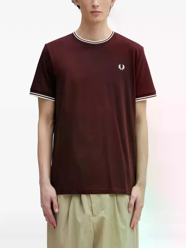 Fred Perry Logo-embroidered T-shirt