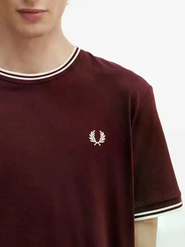 Fred Perry Logo-embroidered T-shirt