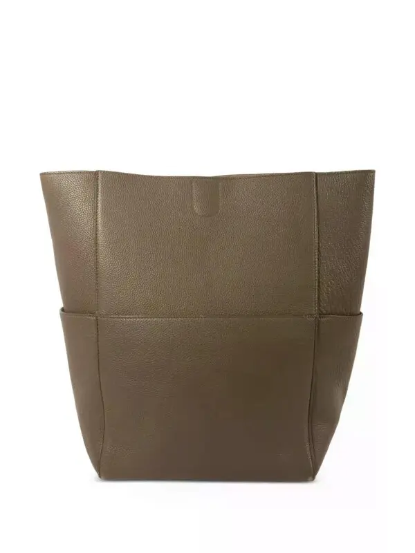 Celine Large Sangle Shoulder Bag - Grey
