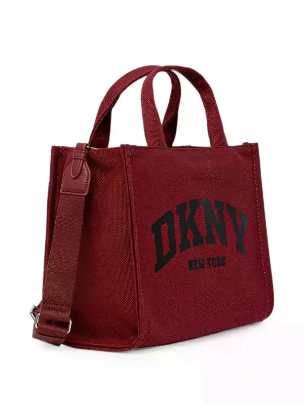 Dkny Logo Print Tote Bag - Red