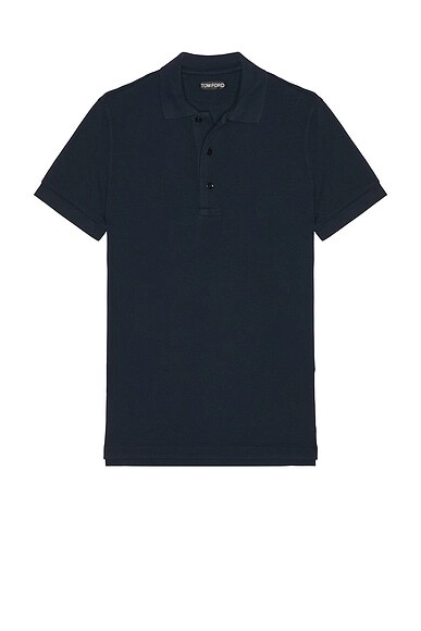 TOM FORD Lyocell Piquet Polo