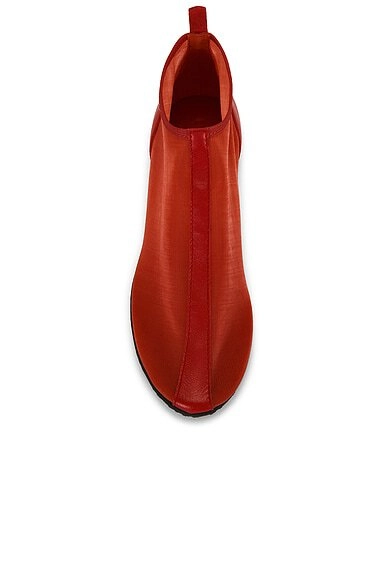 Gimaguas Mesh Bailarina Boot Flat - Red
