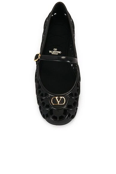 Valentino Garavani Ondette Ballerina Flats - Nero