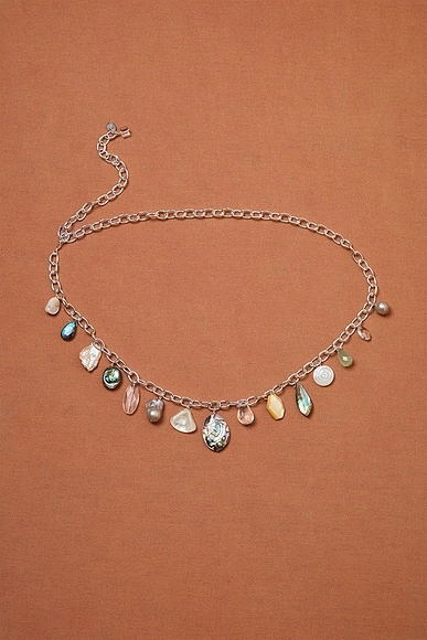 Chan Luu For Fwrd Stoned Pendant Belt - Multi