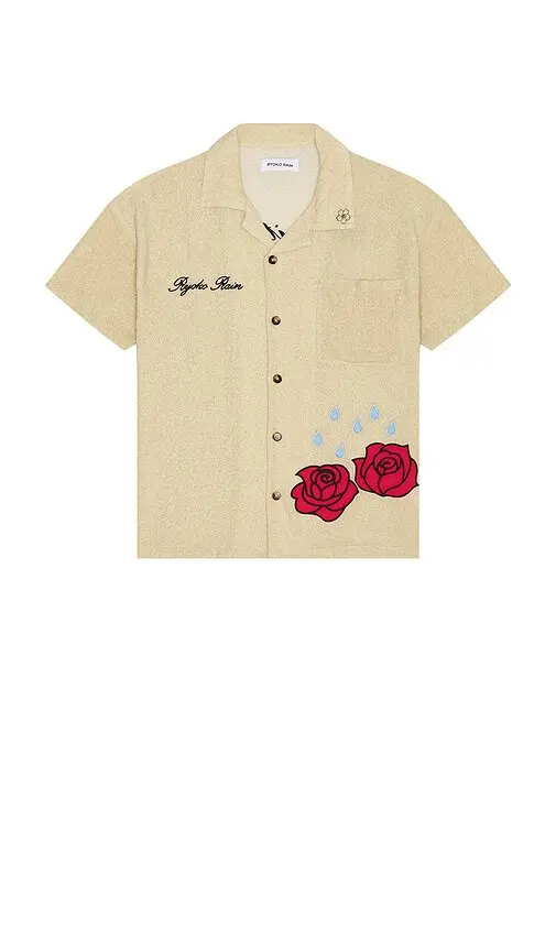 RYOKO RAIN Dear Ryoko Linen Button Up Shirt In . Also