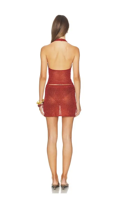 Superdown Fifer Crochet Mini Skirt Set In . Also