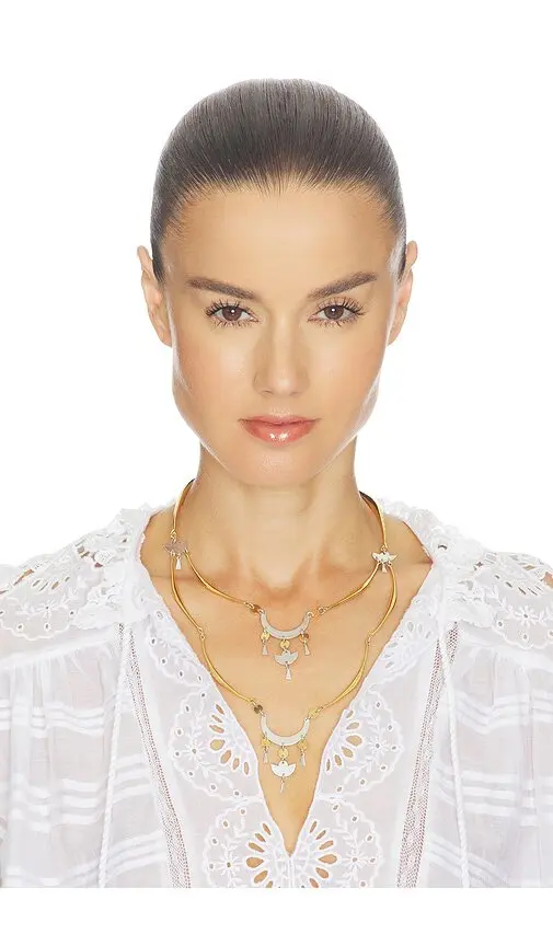 Isabel Marant Étoile Two-tone Charm Necklace
