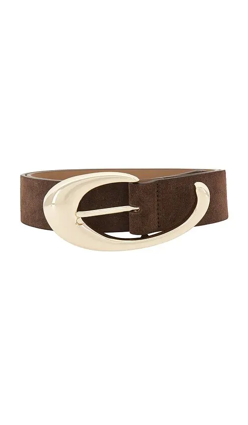 Ettika Suede Belt With Gold-tone Hardware