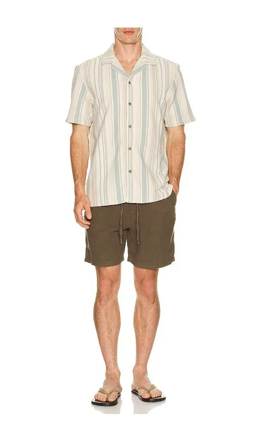 Faherty Brand Short Sleeve Oasis Camp Shirt In . Also - Multi