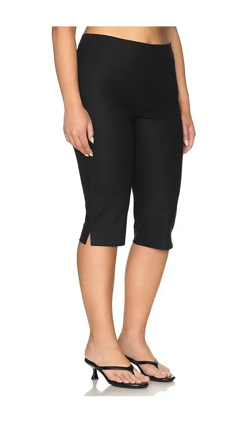 L'academie Anaia Linen Capri Pant