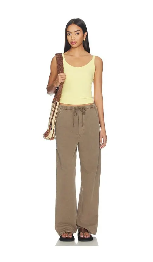 Lna Gil Rib Tank - Yellow