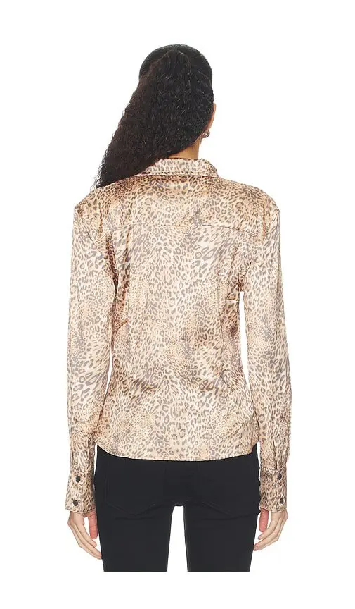 Lioness Angelic Printed Satin Shirt - Multi