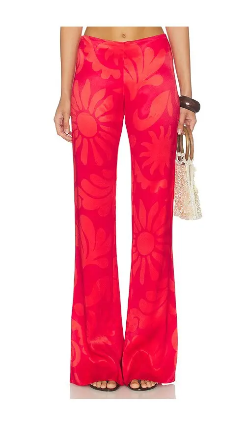 CALA DE LA CRUZ Nix Pants - Red