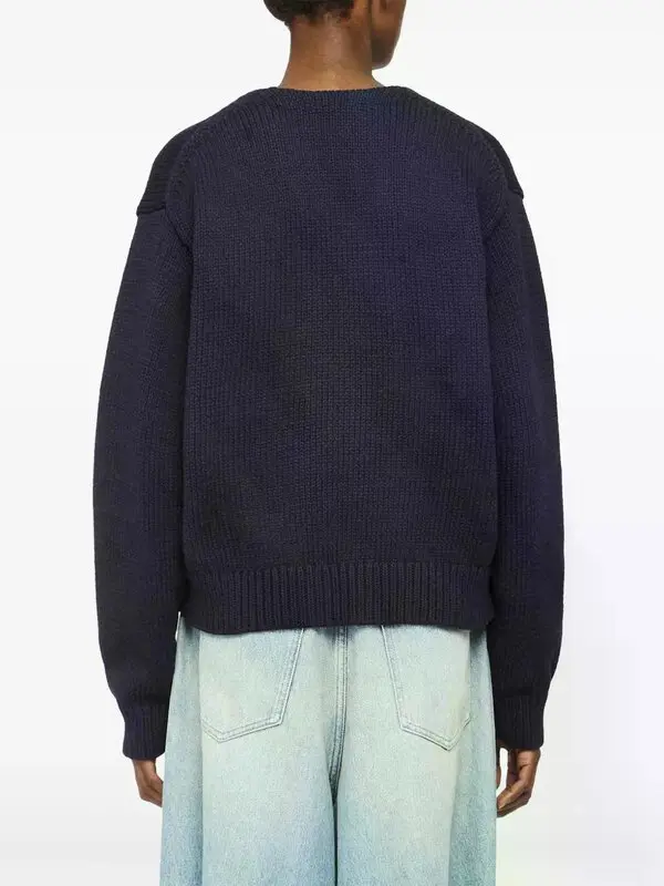 JW Anderson Cake" V-neck Sweater