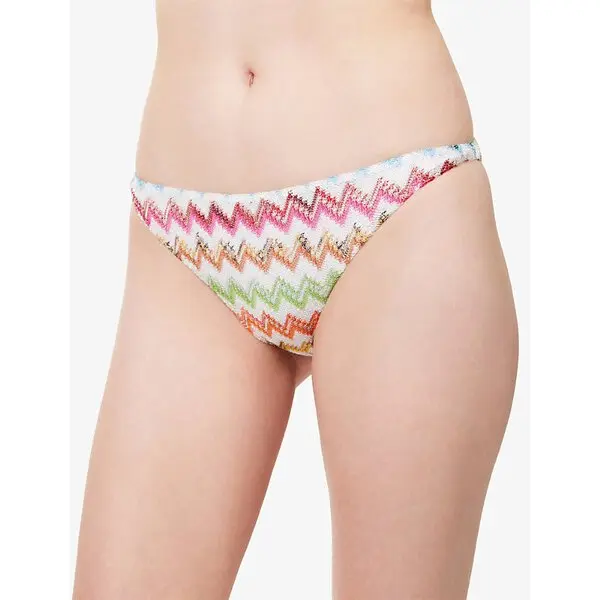 Missoni Micro Zig-zag Pattern Bikini Set - Multi