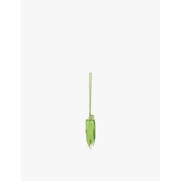 CHRISTIAN LOUBOUTIN Vegetable Corn Leather Bag Charm