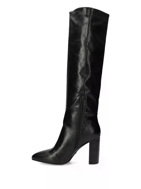MEXX Point-toe Block-heel Knee-high Boots