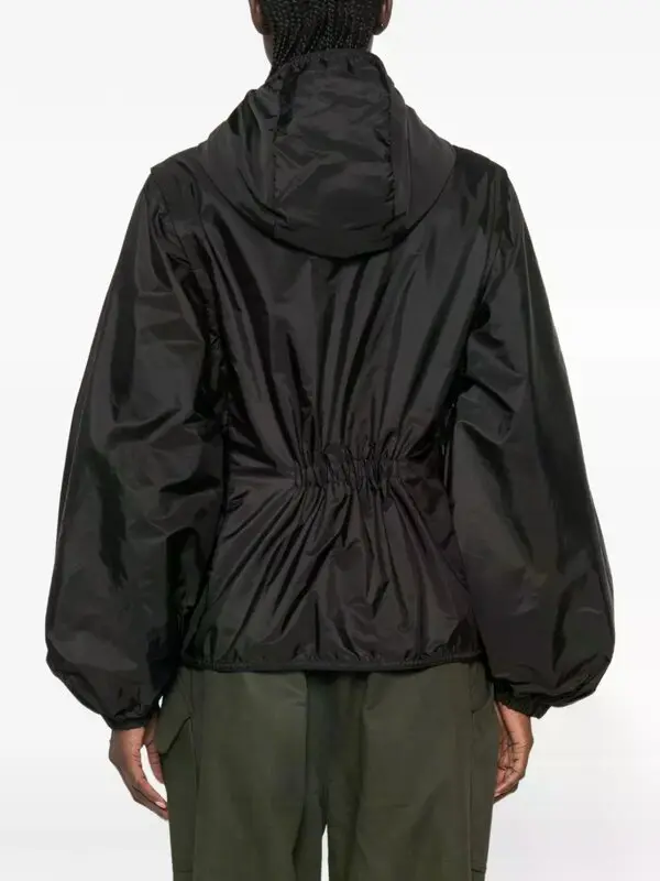 Moncler Mirage Quilted Hooded Jacket With Detachable Sleeves - Black