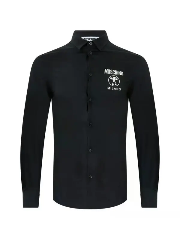 Moschino Logo-print Long-sleeve Shirt