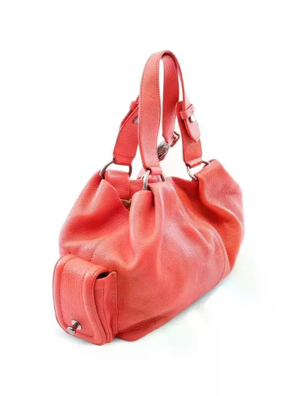 BVLGARI Coral Leather Leoni Handbag