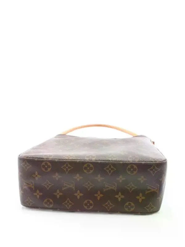 LOUIS VUITTON Monogram Canvas Looping Gm Shoulder Bag - Brown