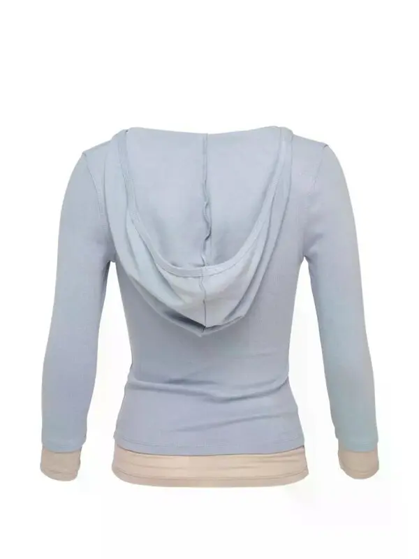 GLOWNY Layered Design Hoodie
