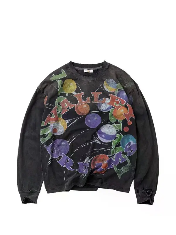 VALE FOREVER 8 Ball Long-sleeve T-shirt - Grey