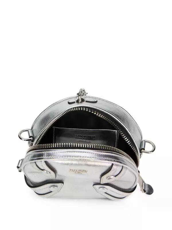 Moschino Metallic Effect Shoulder Bag