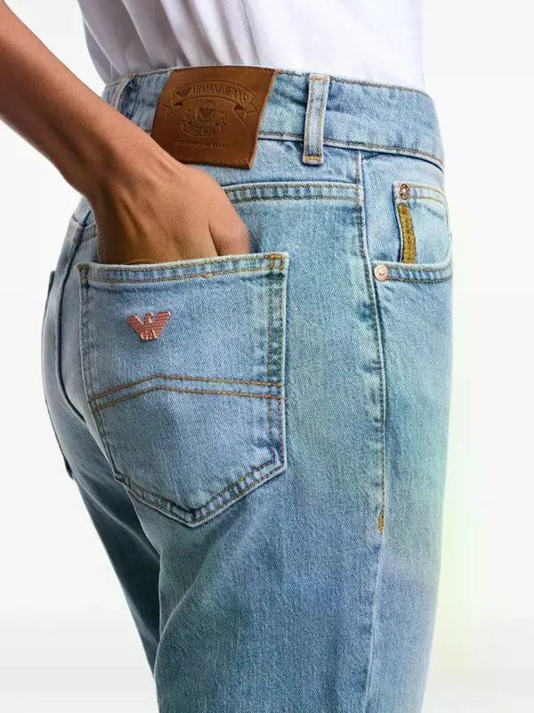 Emporio Armani J7j Flared Jeans - Blue