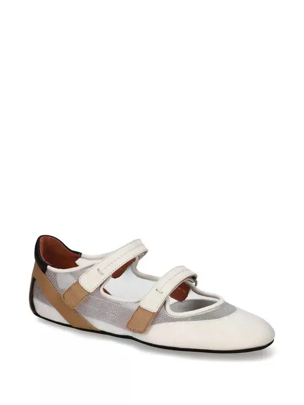 Premiata Mary Jane Touch-strap Ballet Flats