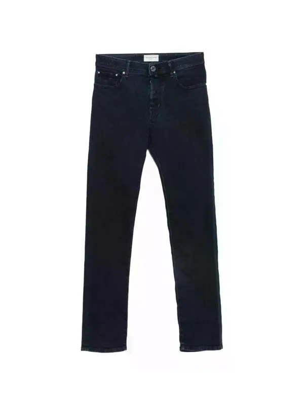 Jacob Cohen Slim-fit Jeans With Logo Patch
