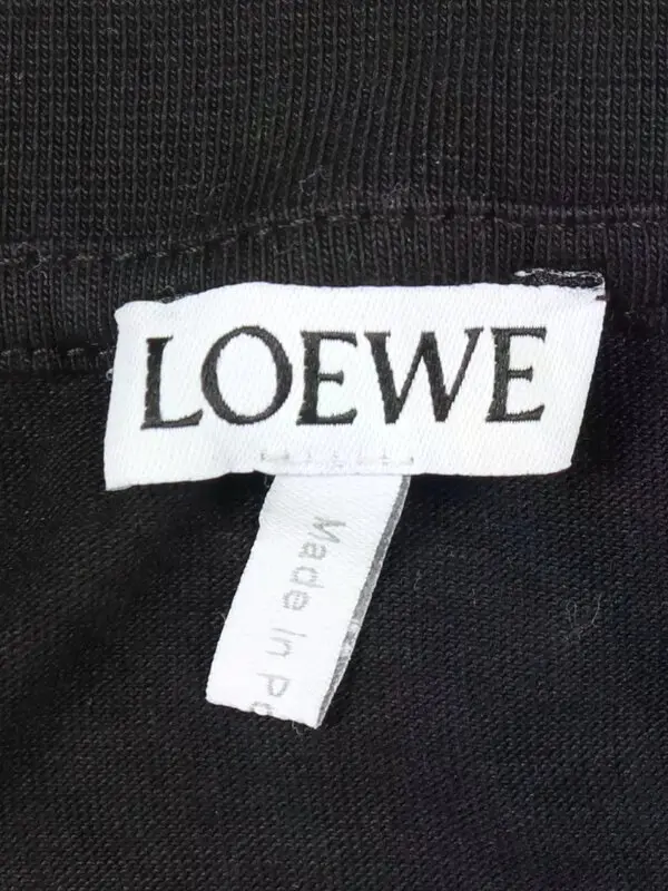 Loewe 2010s Anagram Embroidery T-shirt