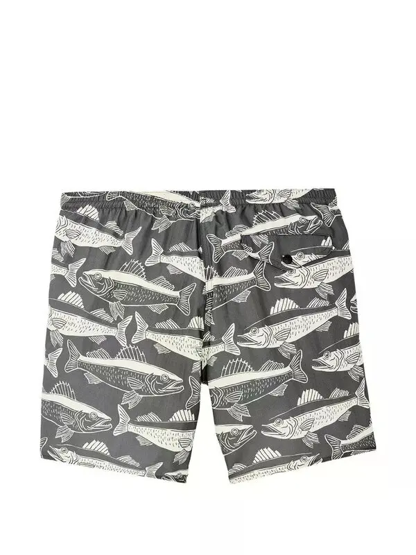 Filson Oxbow Lake Printed Drawstring Shorts