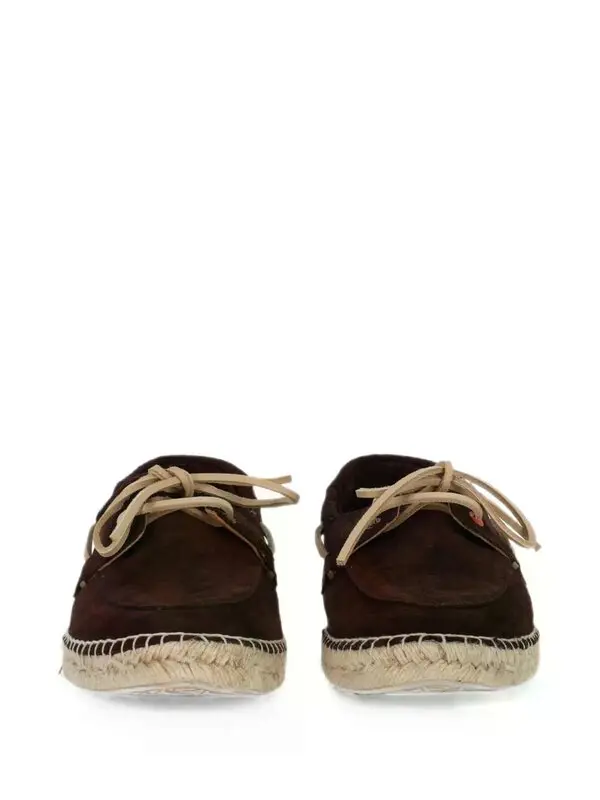 ABARCA Braided Espadrille Boat Shoes