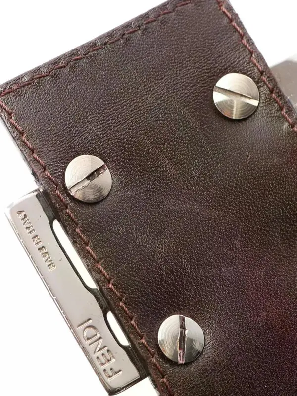 Fendi Zucca Monogram Shoulder Bag