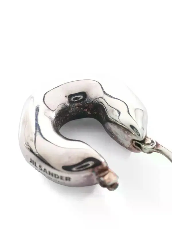 JIL SANDER 2010s Feather Earrings
