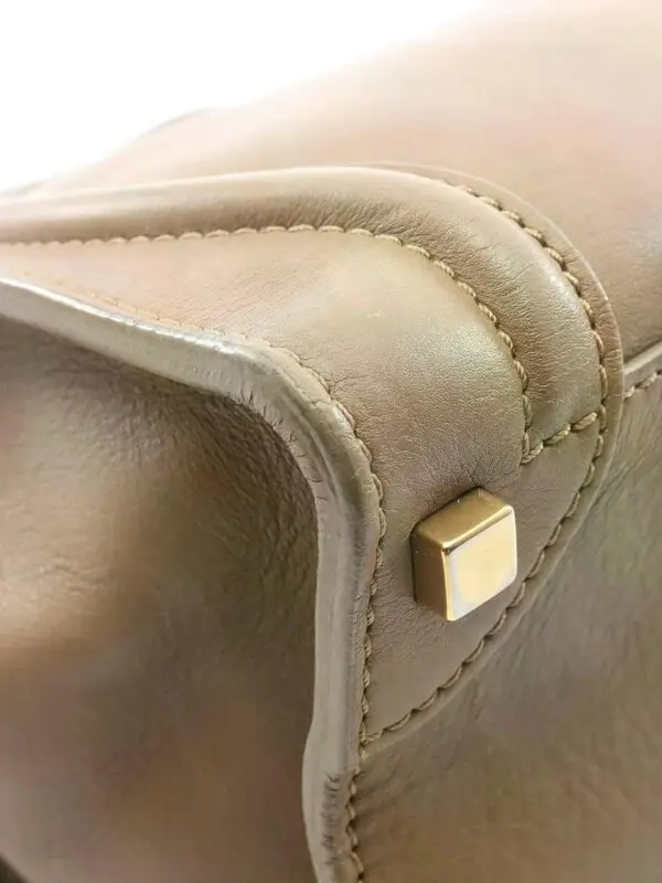 Celine Micro Luggage Tote Bag - Brown