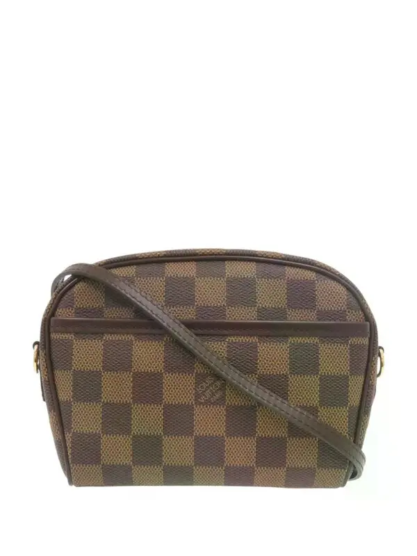 LOUIS VUITTON Damier Ebene Ipanema Pochette Crossbody Bag