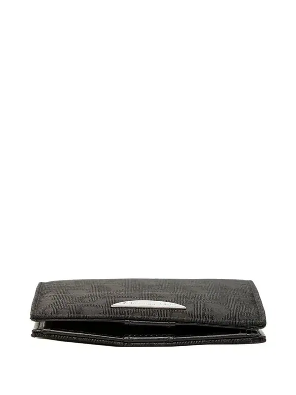 Dior 2001 Oblique Canvas Bifold Compact Wallet Small Wallets