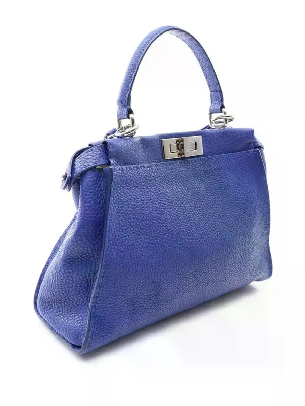Fendi Selleria Peekaboo Satchel - Blue