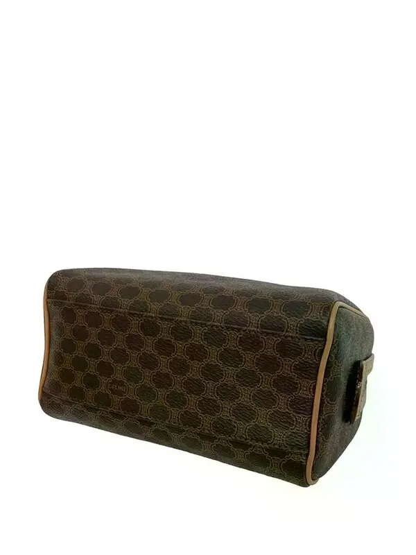 Celine Macadam Coated Canvas Satchel