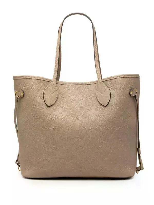 LOUIS VUITTON 2021-2026 Monogram Giant Empreinte Neverfull Mm Tote Bag