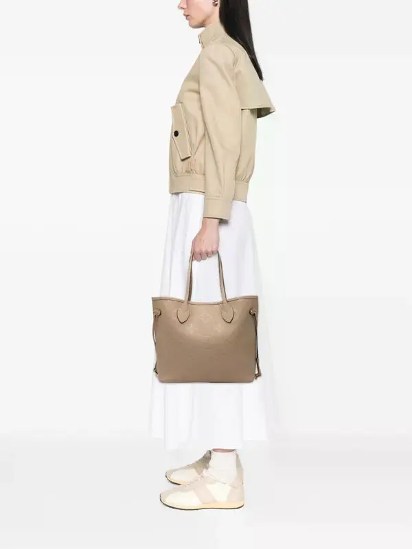 LOUIS VUITTON 2021-2026 Monogram Giant Empreinte Neverfull Mm Tote Bag
