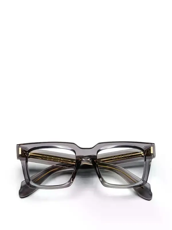 CUTLER & GROSS Rectangle Frame Eyeglasses - Grey