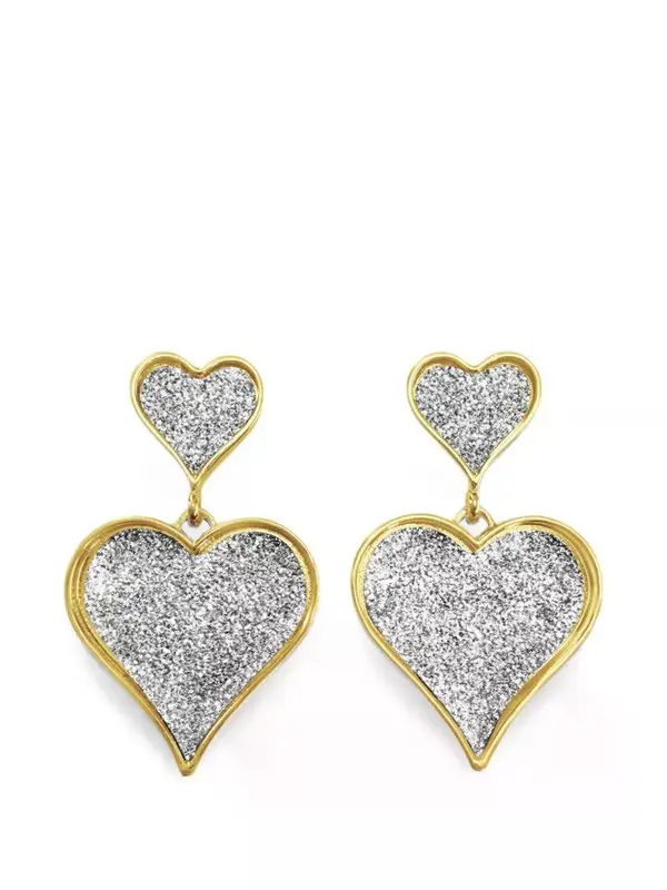 HZMER JEWELLERY Prema Drop Earrings - Gold