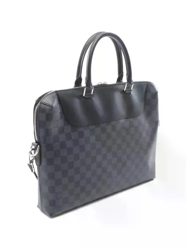 LOUIS VUITTON Damier Graphite Pdj Messenger Bag - Black